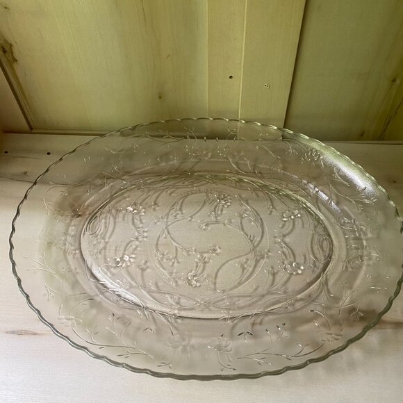 Princess House | Kitchen | Princess House Fantasia Floral Clear Crystal ...